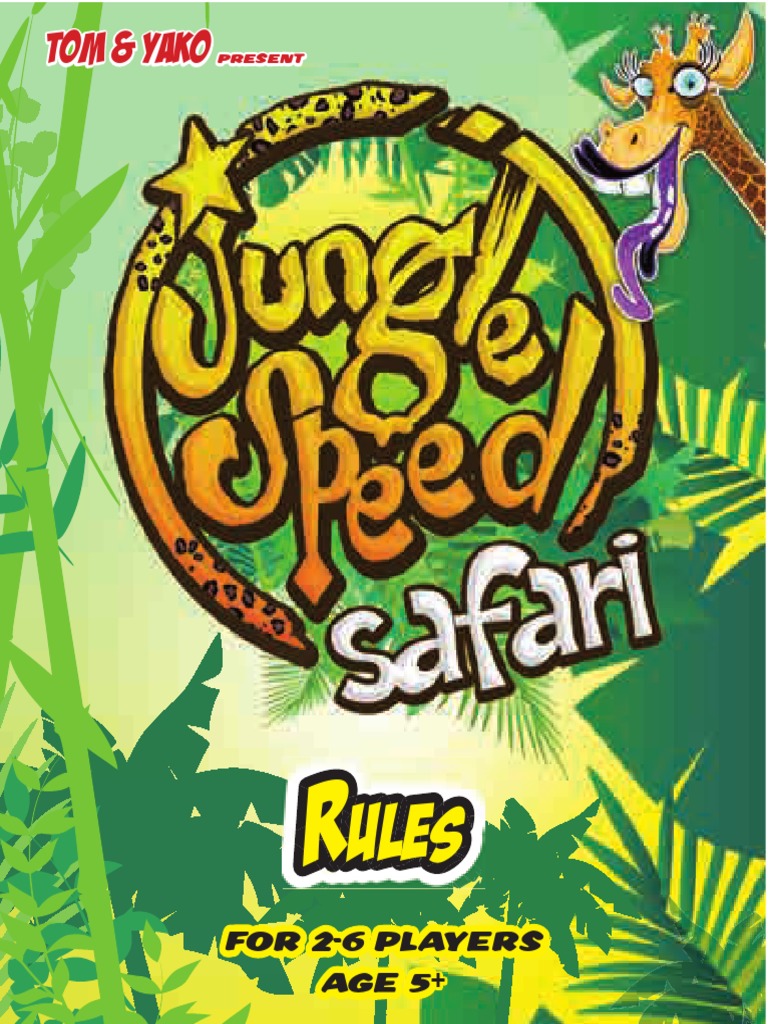 Jungle Speed Safari Rules (EN) PDF | PDF | Toys | Consumer Goods