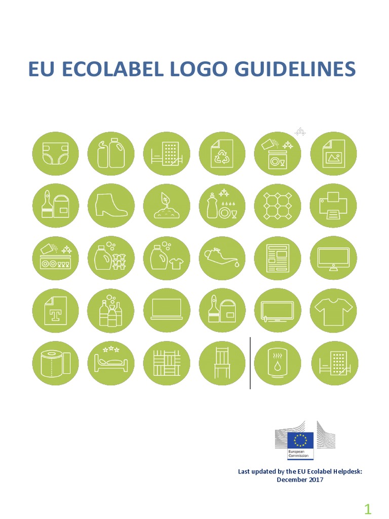 Guidelines for Proper Use of the EU Ecolabel Logo | PDF | Newspapers ...