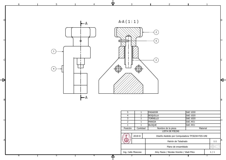 Plano de Ensamblado | PDF