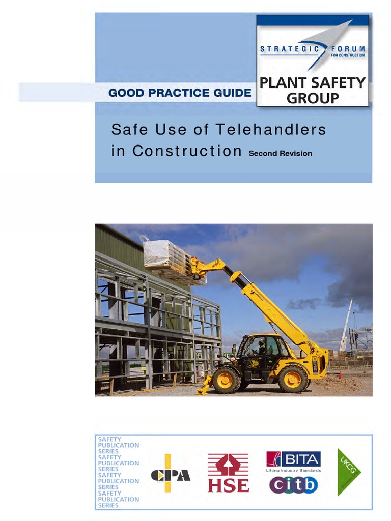 2d - Guidance On Safe Use of Telehandlers PDF | PDF | Crane (Machine ...