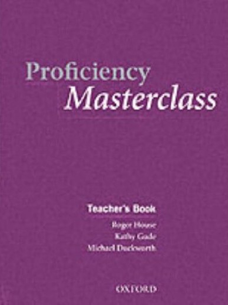Proficiency Masterclass - TB PDF | PDF | Idiom | Lexical Semantics