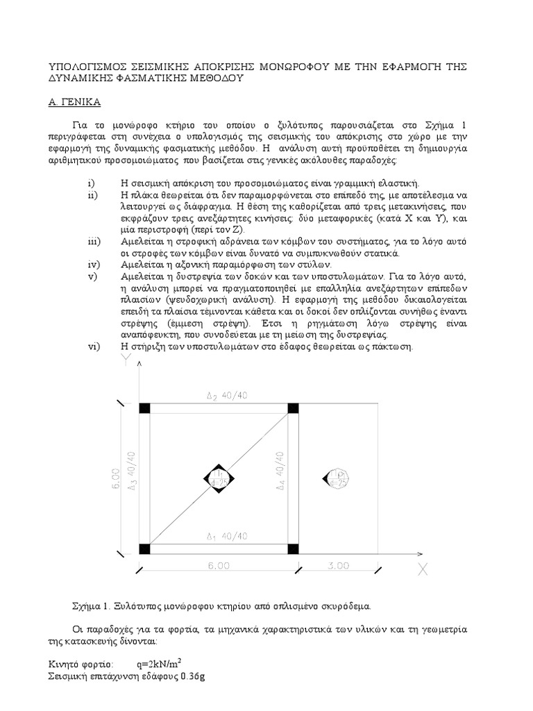 ΔΥΝΑΜΙΚΗ ΦΑΣΜΑΤΙΚΗ ΜΕΘΟΔΟΣ PDF | PDF