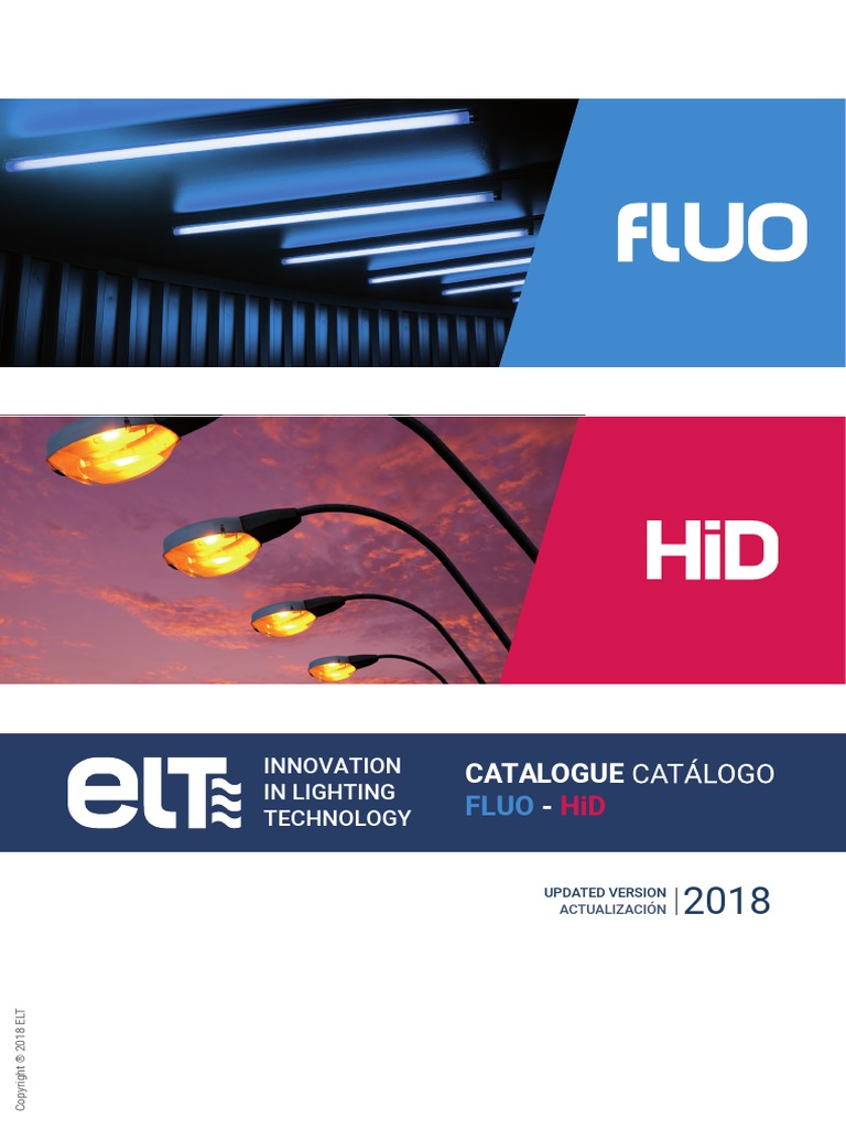 Elt Catálogo Fluo Hid Actualización 2018 | PDF