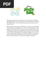 Jungle Book Kids Script | PDF | Bagheera | Baloo