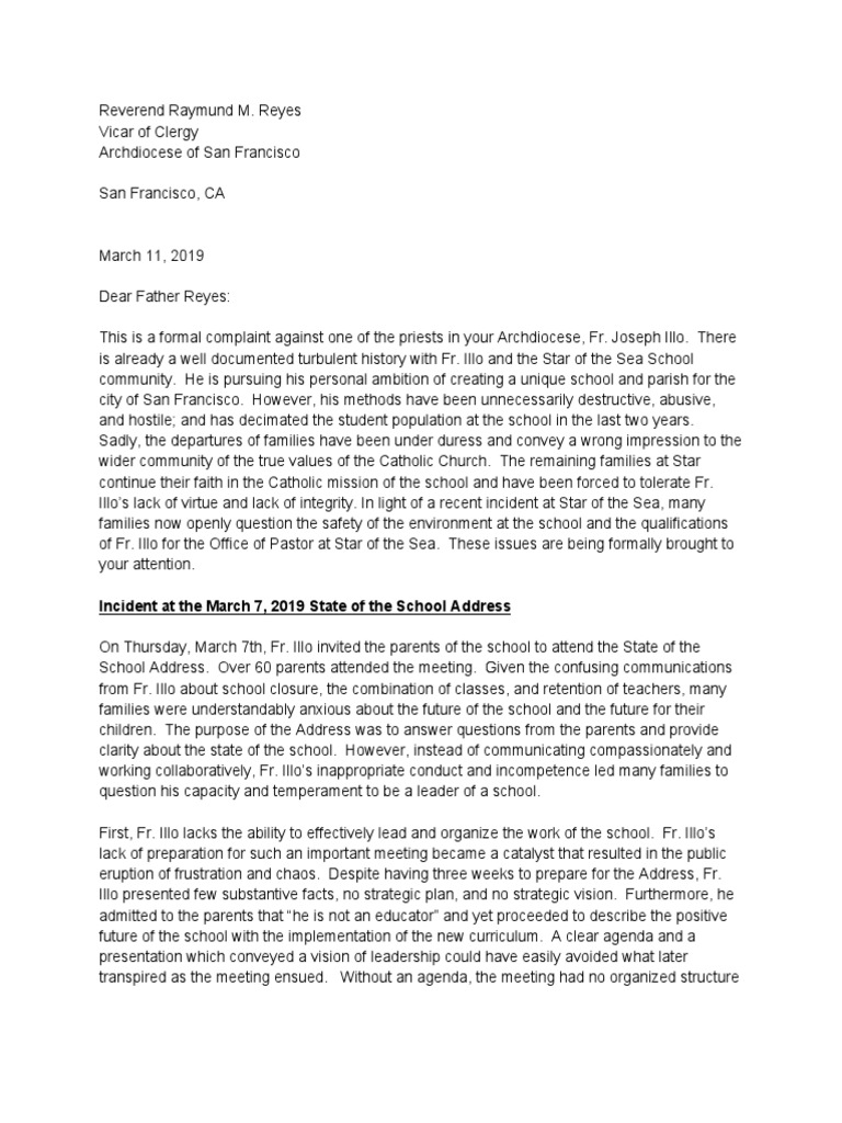 Request For Investigation | PDF | Leadership