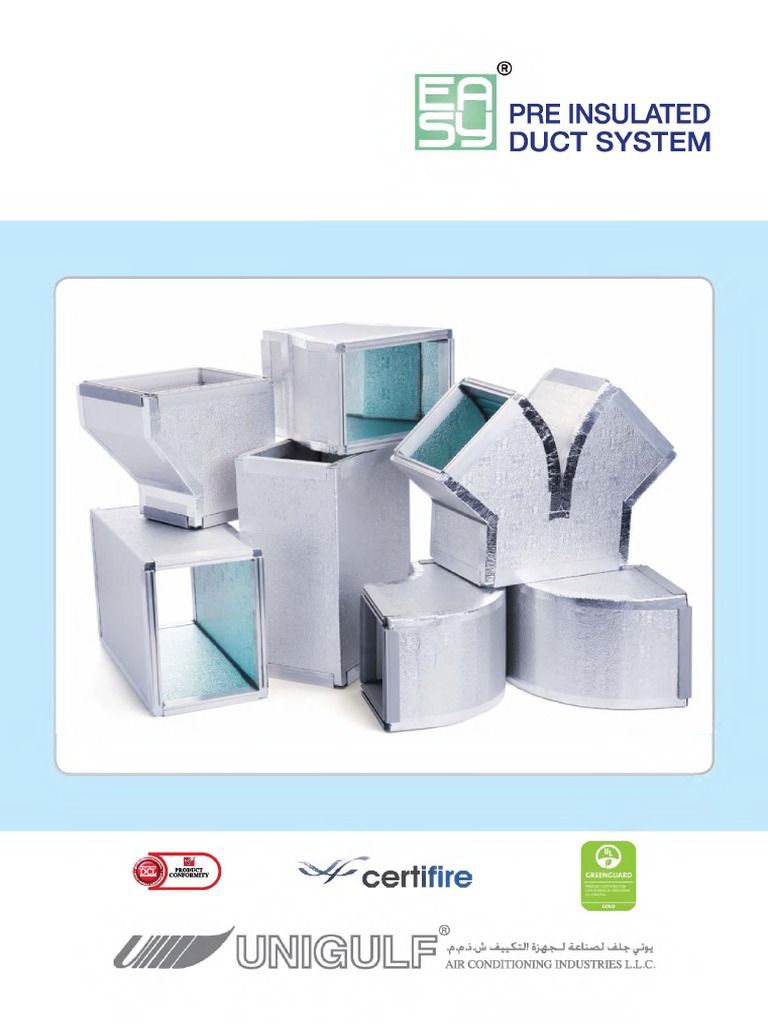 Easy Duct PDF | PDF | Duct (Flow) | Adhesive