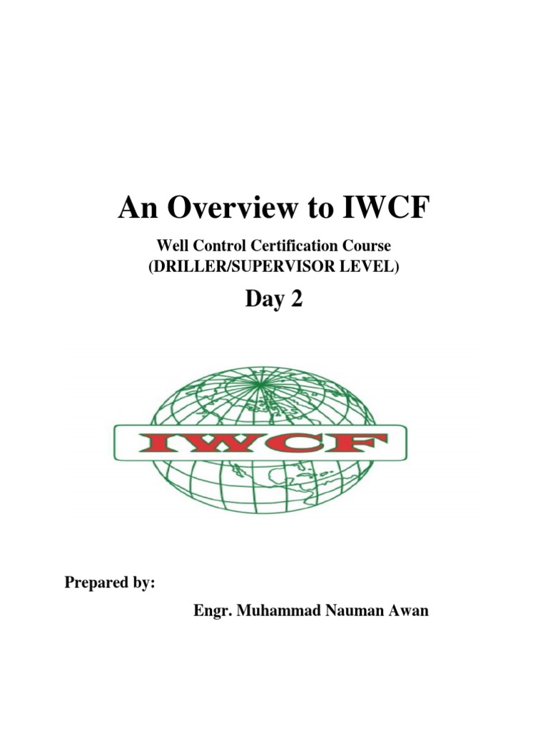 Day 2 IWCF PDF | PDF | Casing (Borehole) | Pressure