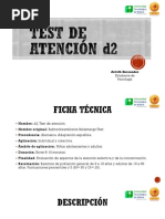 d2, Test de Atención | PDF | Atención | Procesos mentales