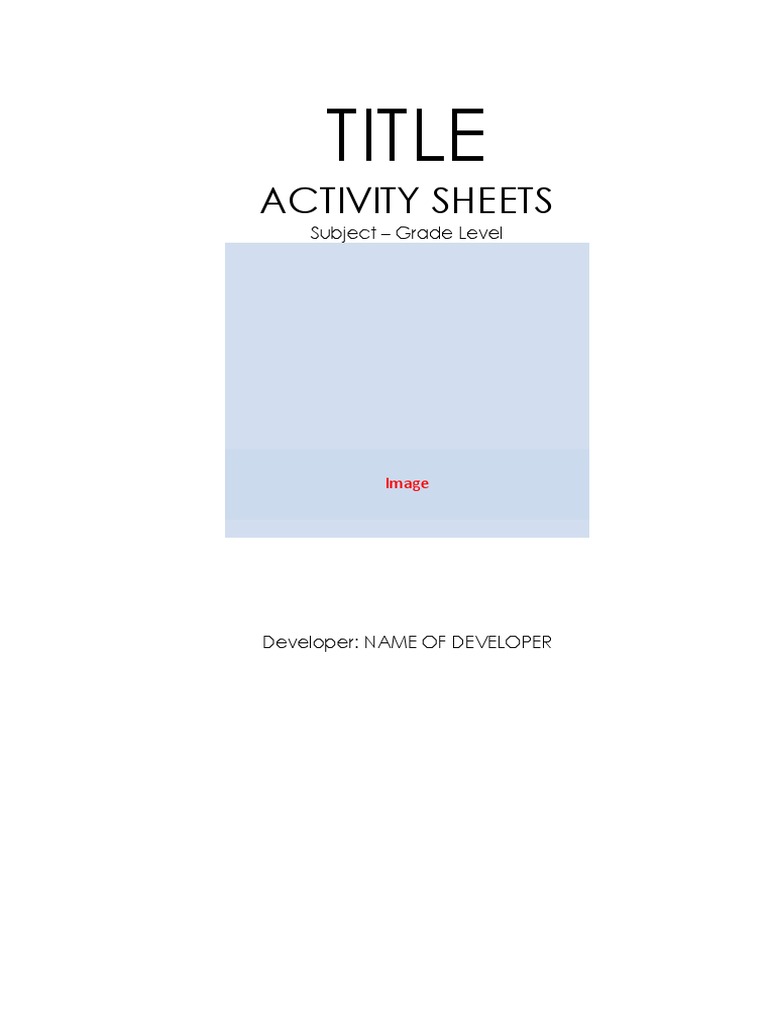 Activity Sheets Format Region | PDF | Copyright | Freedom Of Expression Law