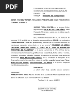 Modelo de Escrito Solicitando Que Se Declare Consentida La Resolucion | PDF