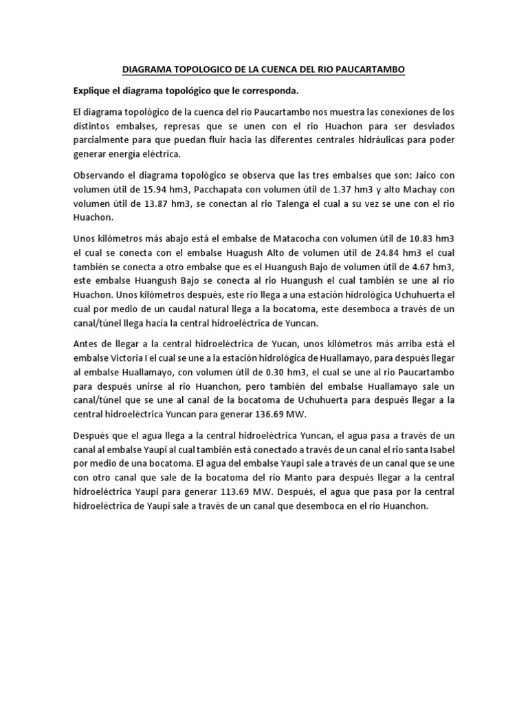 Diagrama Topologico | PDF