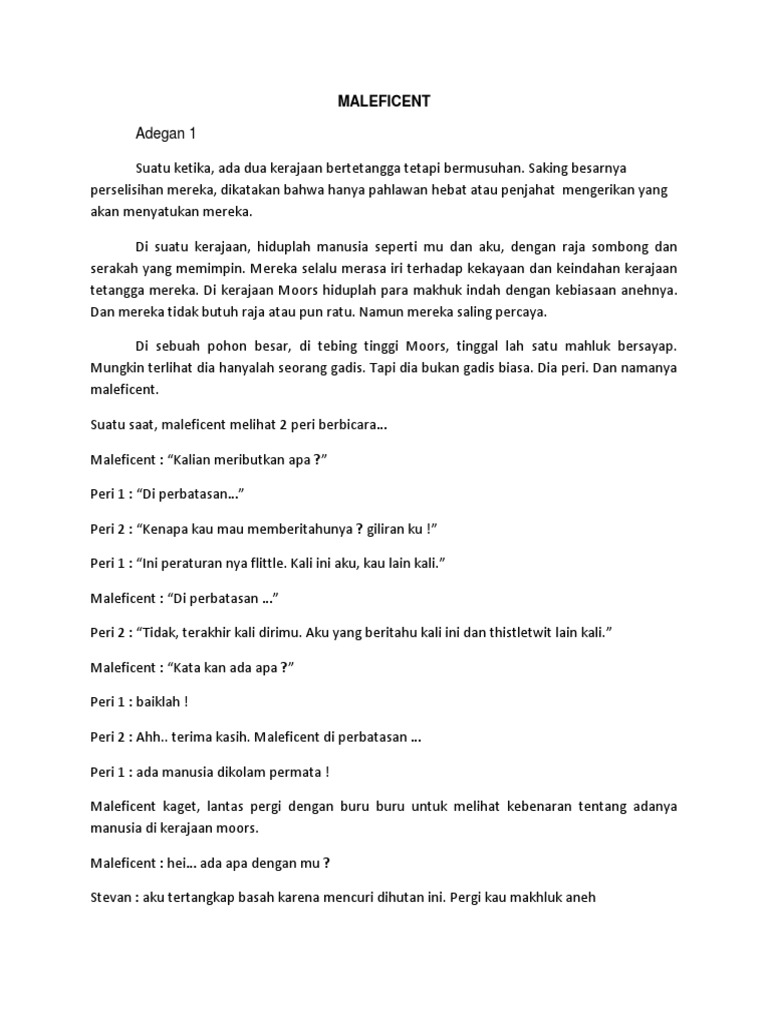 Drama Maleficent | PDF