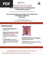 Guía sobre Cromoniquia y Alteraciones Ungueales | PDF | Clavo (anatomía ...