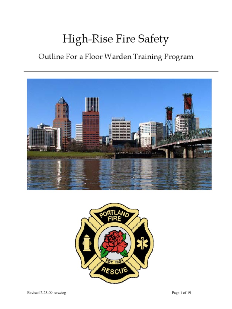 High-Rise Fire Safety 2-23-09 | PDF | Emergency Evacuation | Fire ...