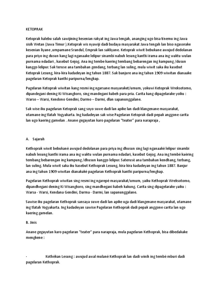 Transkripsi Ort | PDF