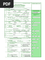 Birth Certificate Cheat Sheet Template | PDF | Social Science