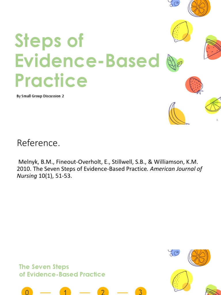 Seven Steps of Evidence-Based Practice | PDF | Evidence Based Practice ...
