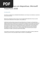 Manual de Microsoft Powerpoint 2013 | PDF | Microsoft PowerPoint | Botón (Computación)