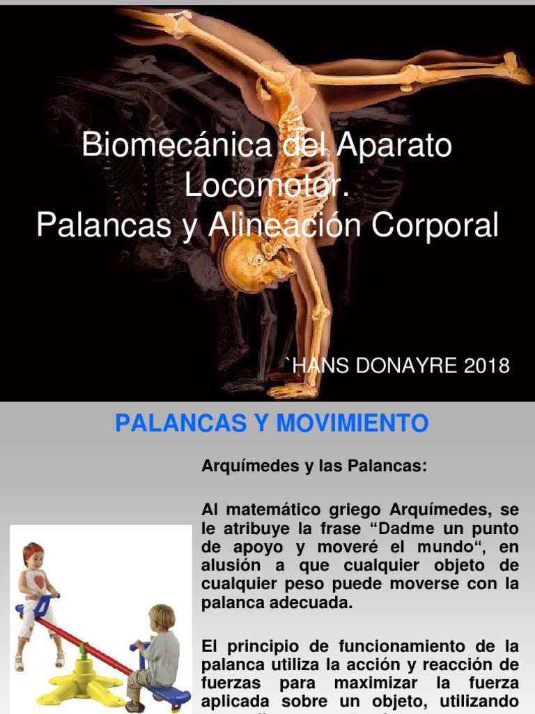 Palancas y Biomecánica Corporal | PDF | Palanca | Trigonometría