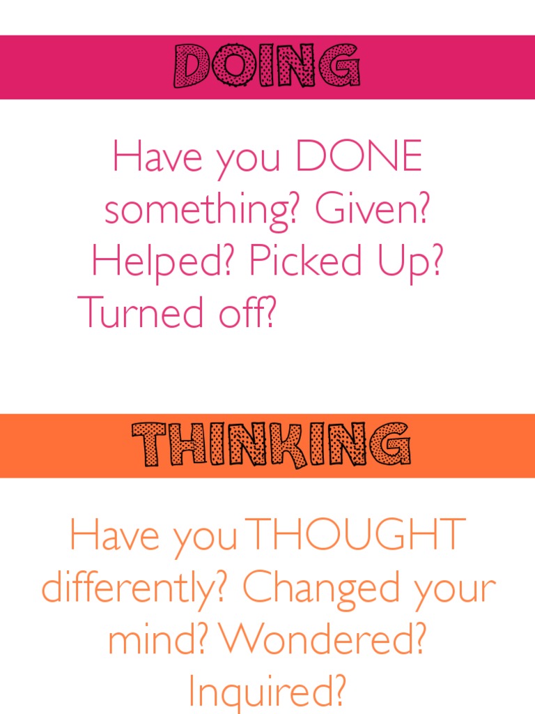 6 Ways To Show Action | PDF