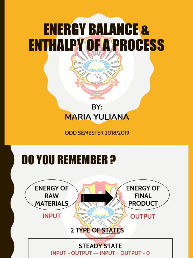 Energy Balance and Enthalpy Analysis | PDF | Enthalpy | Heat