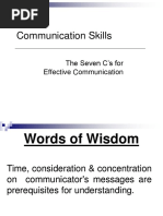 Basic Criteria For An Effective Message | PDF