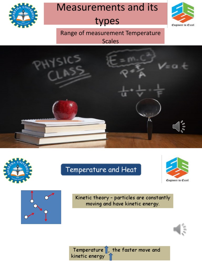 Measurements and Types: Temperature Scales and Thermal Expansion | PDF