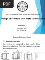 Simple Beam End Connections Overview | PDF | Beam (Structure) | Column
