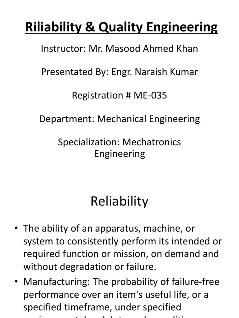 Series & Parallel Systems | PDF | Reliability Engineering | Systems Theory