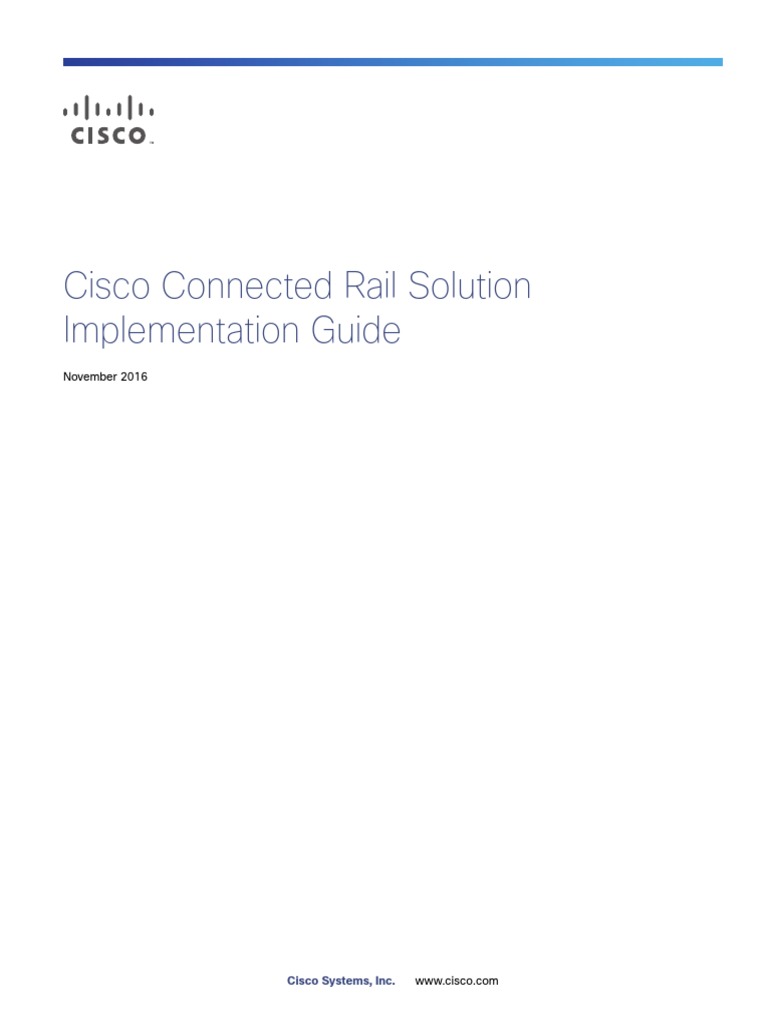Cisco Rail Connectivity PDF | PDF | Virtual Private Network ...