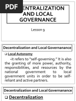 Roles and Functions of Local Government Units | PDF | Devolution ...