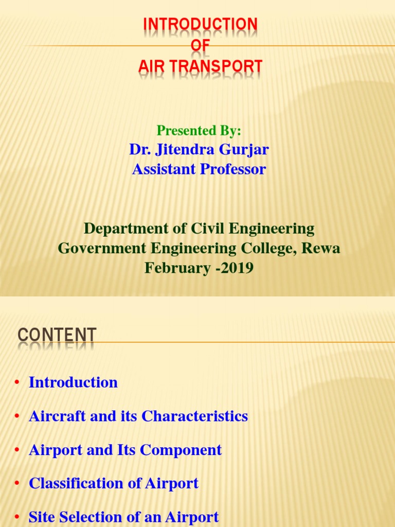 Airport Engineering | PDF | Airport | Aerodrome