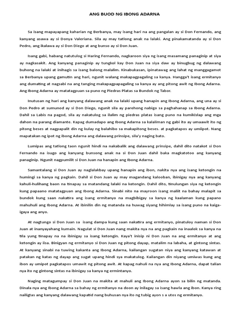 Ibong Adarna Ermitanyo