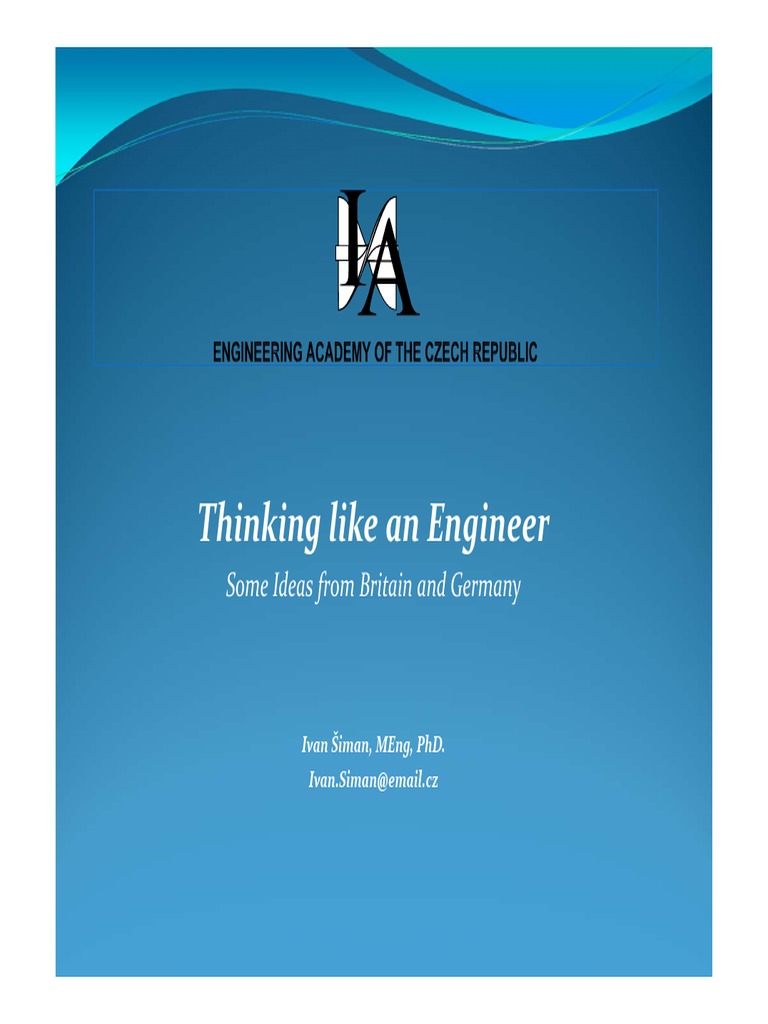 Engineer Thingking PP-Siman | PDF | Engineering | Teachers