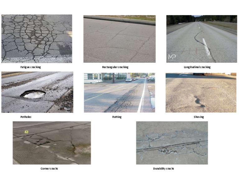 Fatigue Cracking Rectangular Cracking Longitudinal Cracking | PDF