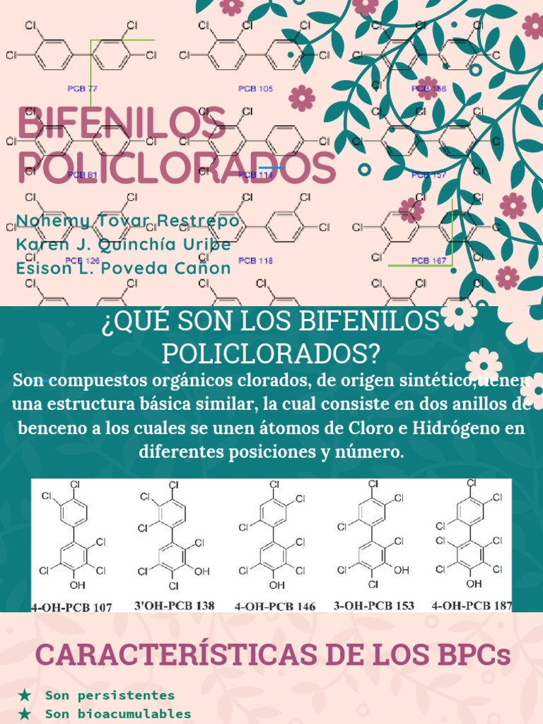 Bifenilos Policlorados | PDF | Bifenilo policlorado | Química