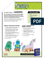 Ben's Paper Puppets - Jeffy Paper Puppet Template © Ben Stanley 2024 | PDF
