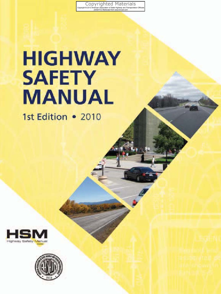 Highway Safety Manual PDF | PDF | Traffic Collision | Traffic
