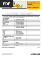 Skid Steer Safety and Maintenance Checklist | PDF | Loader (Equipment ...
