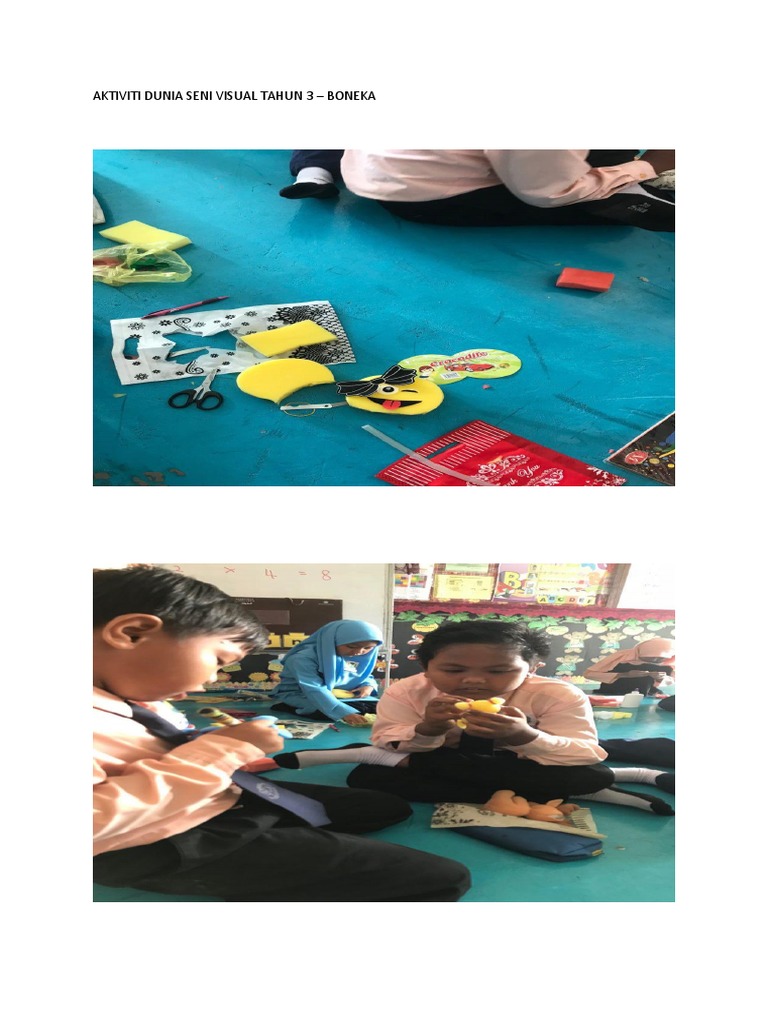 Aktiviti Seni Visual Tahun 3 - Boneka | PDF