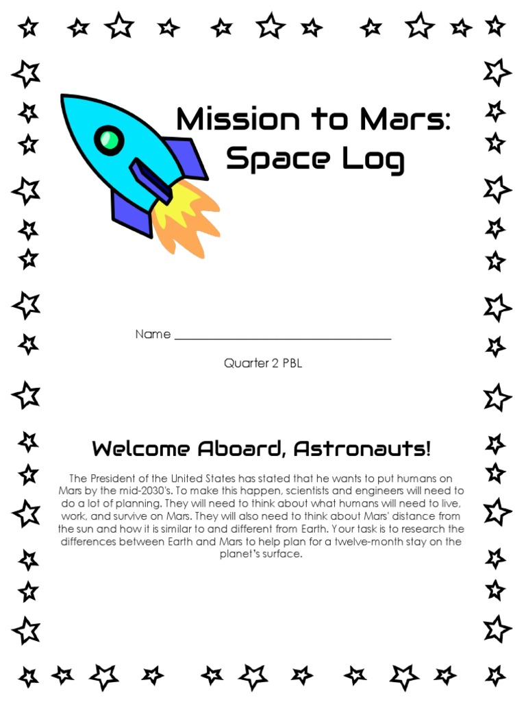 Mission Mars | PDF | Mars | Life On Mars