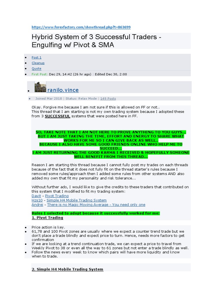 A Hybrid Forex Trading System Combining Pivots, Engulfing Patterns, and ...
