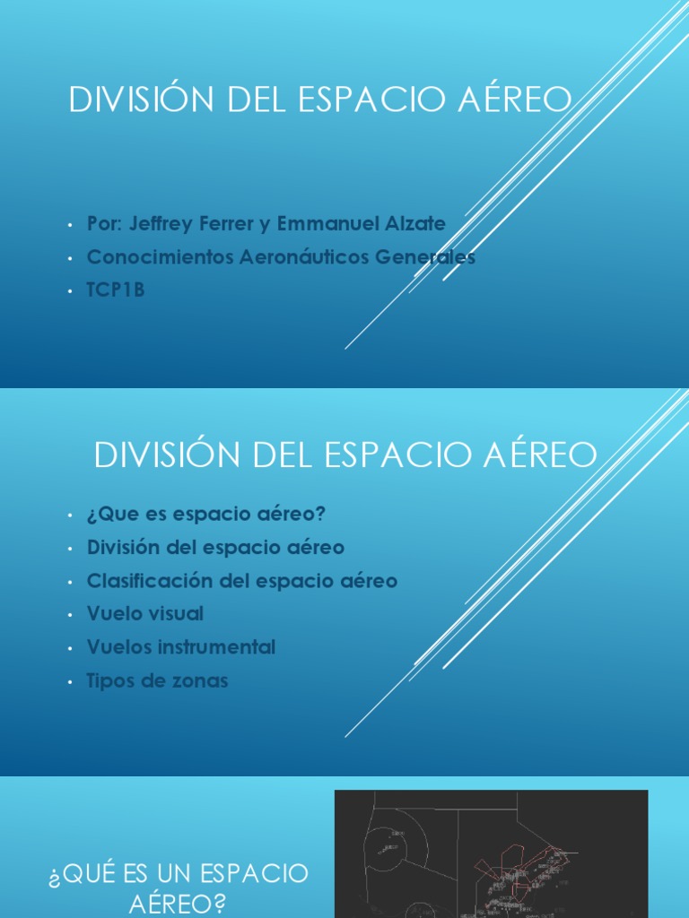 Division Del Espacio Aéreo | PDF | Reglas de vuelo por instrumentos ...