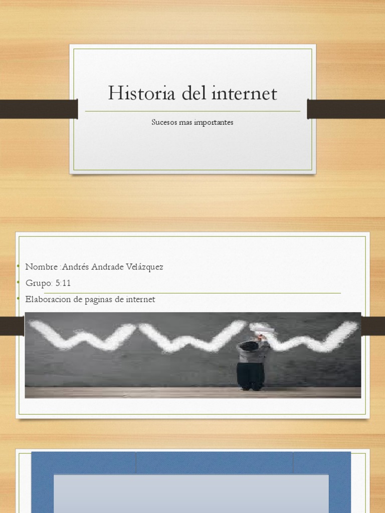 Infografia Historia Del Internet y Avances | PDF