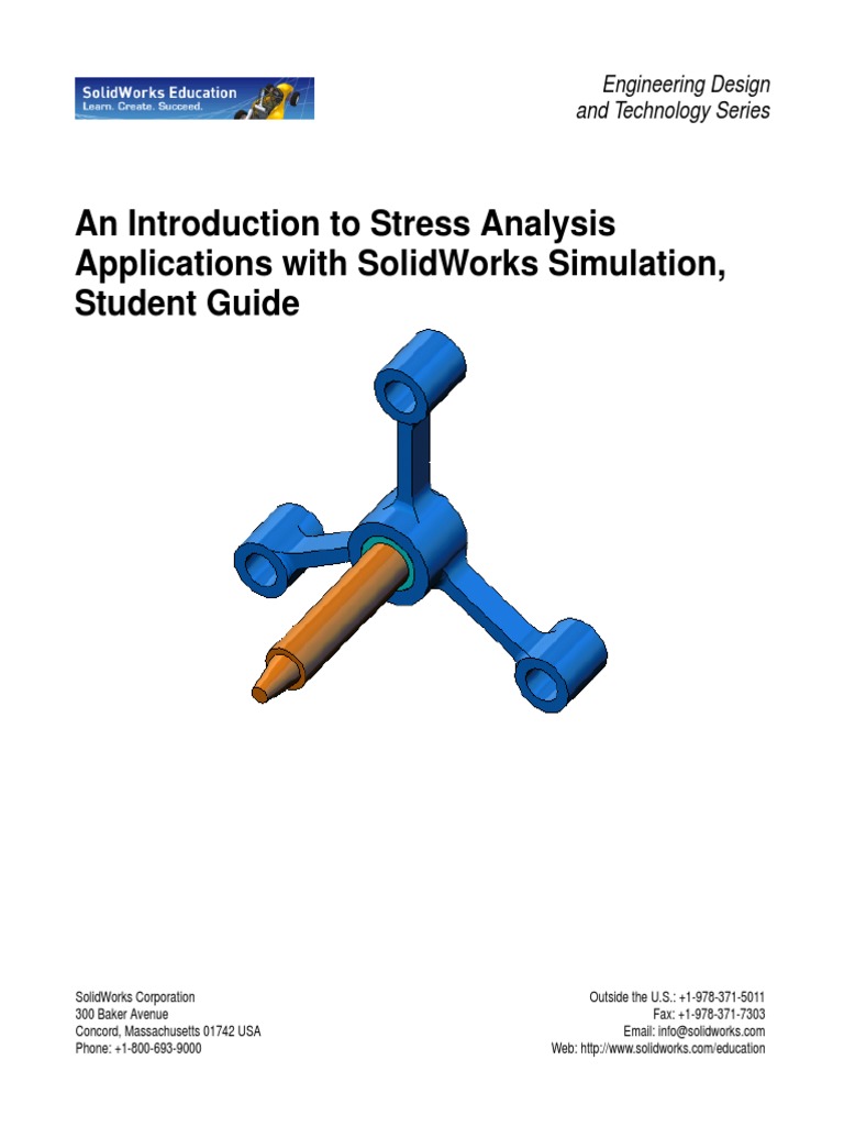 An Introduction To Stress Analysis Applications With Solidworks ...