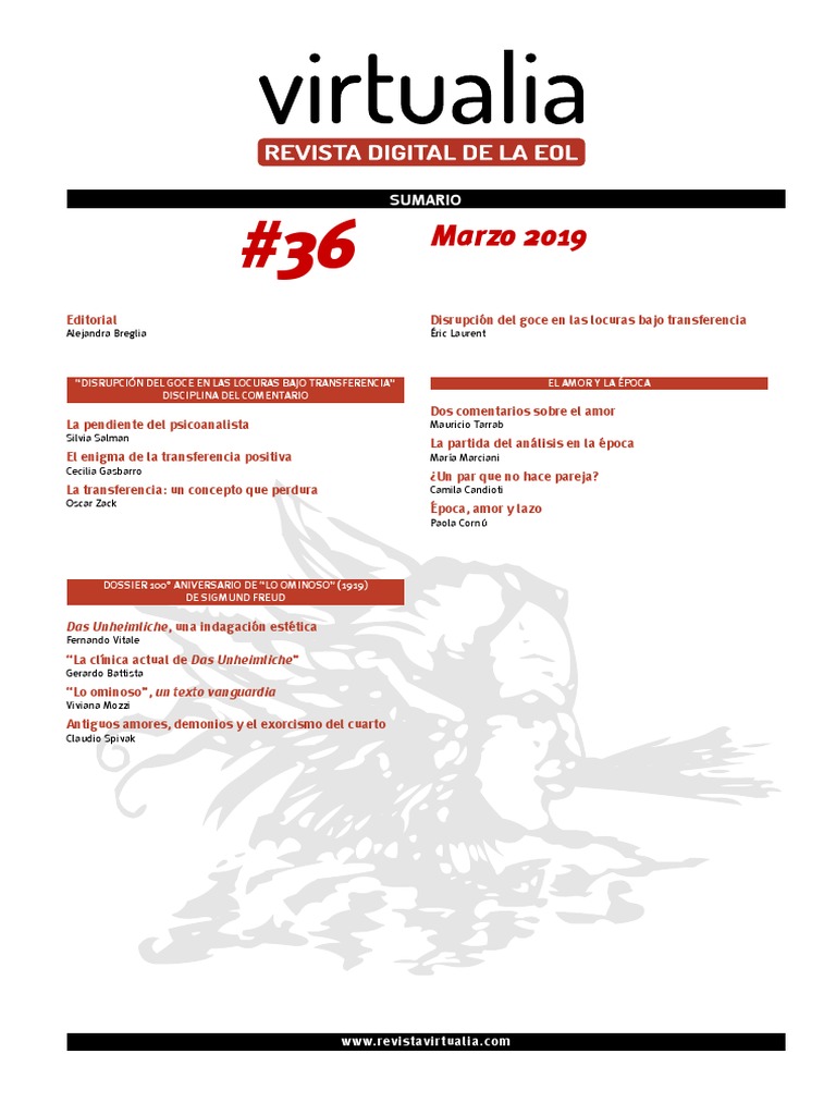 VIRTUALIA | PDF | Jacques Lacan | Mente inconsciente