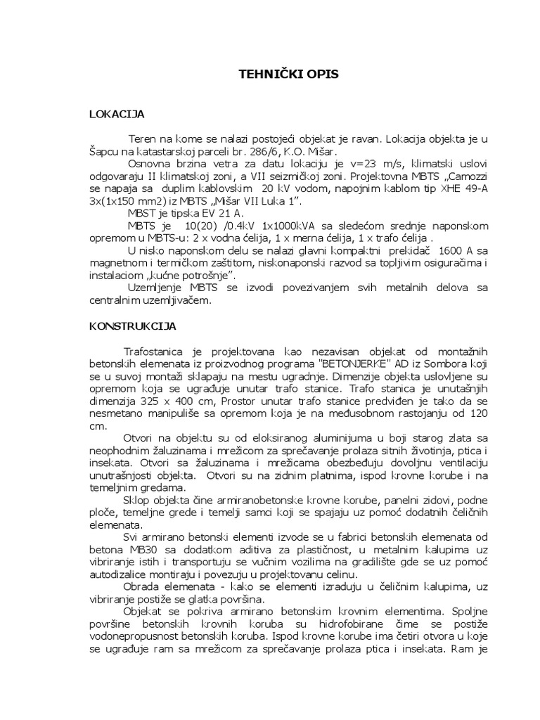 Idejno Resenje | PDF