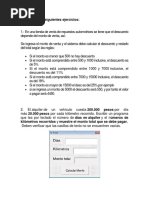 60 Ejercicios de Algoritmo | PDF | Archivo de computadora | Algoritmos