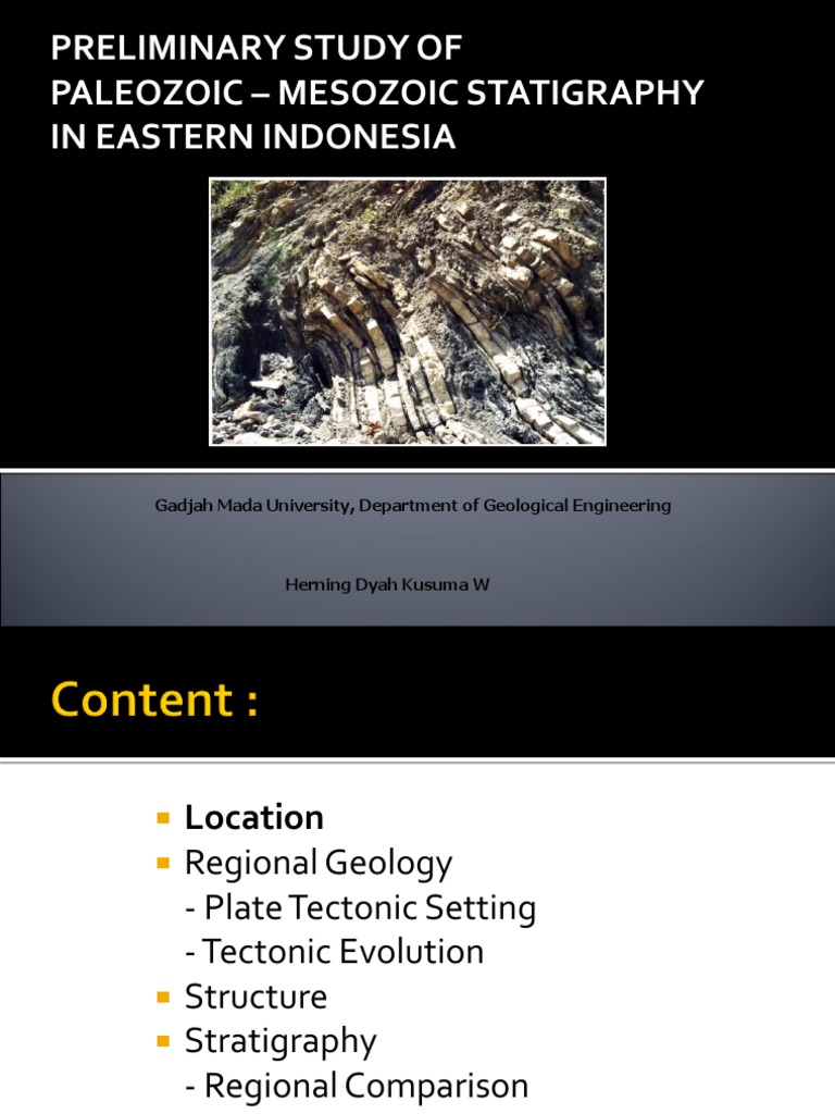 East Indonesia-Geologi Sejarah | PDF | Plate Tectonics | Tectonics