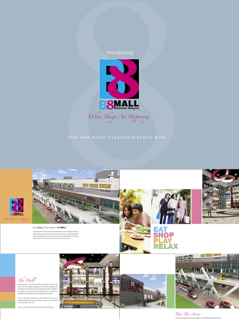 B8 Mall Brochure | PDF | Retail | Shopping Mall
